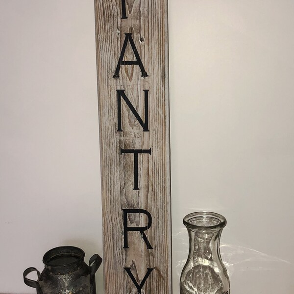 Rustic Pantry Sign - Etsy