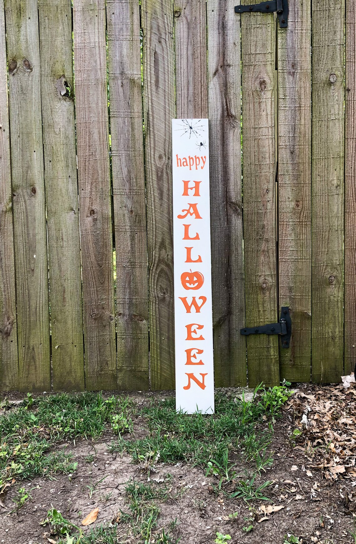 Rustic Happy Halloween Welcome Fall Porch Sign Fall Porch - Etsy