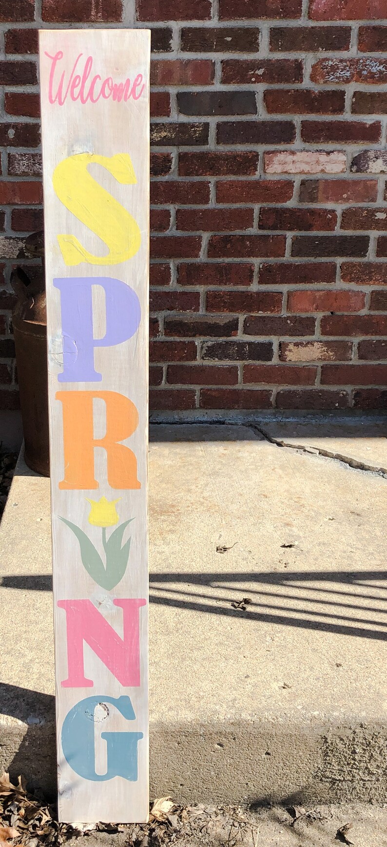 Rustic Spring and Summer Porch Sign Reversible Porch Decor - Etsy