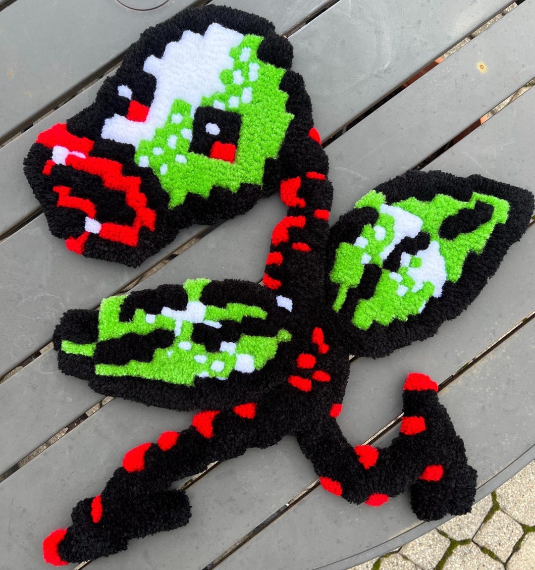 2nd Gen Bellsprout Pokemon Sprite Tufted Rug - Etsy