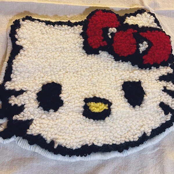 Hello Kittys Rug - Etsy