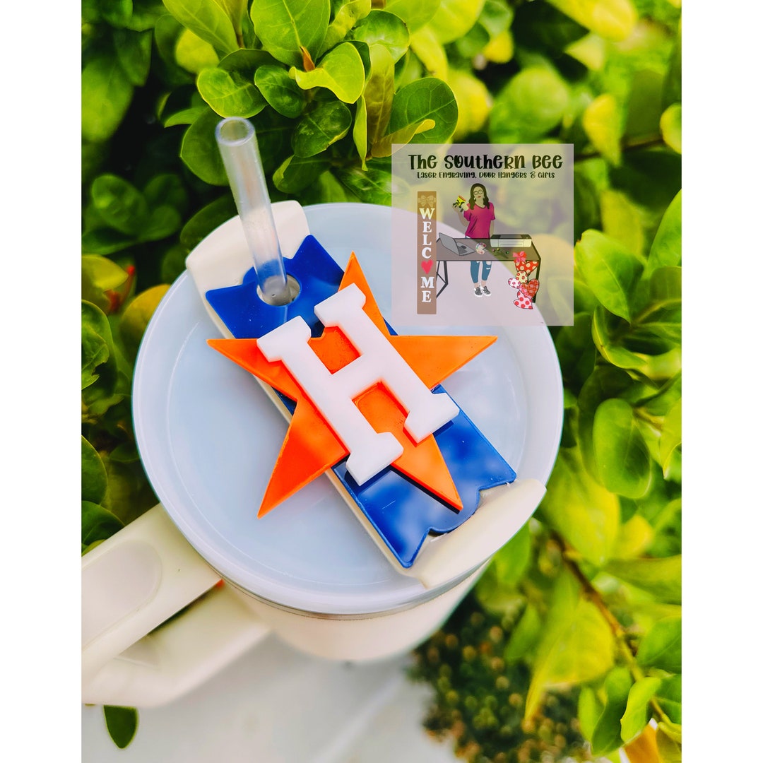 Baseball Stanley Name Tag, Houston Astros Stanley Lid Topper, Stanley ...