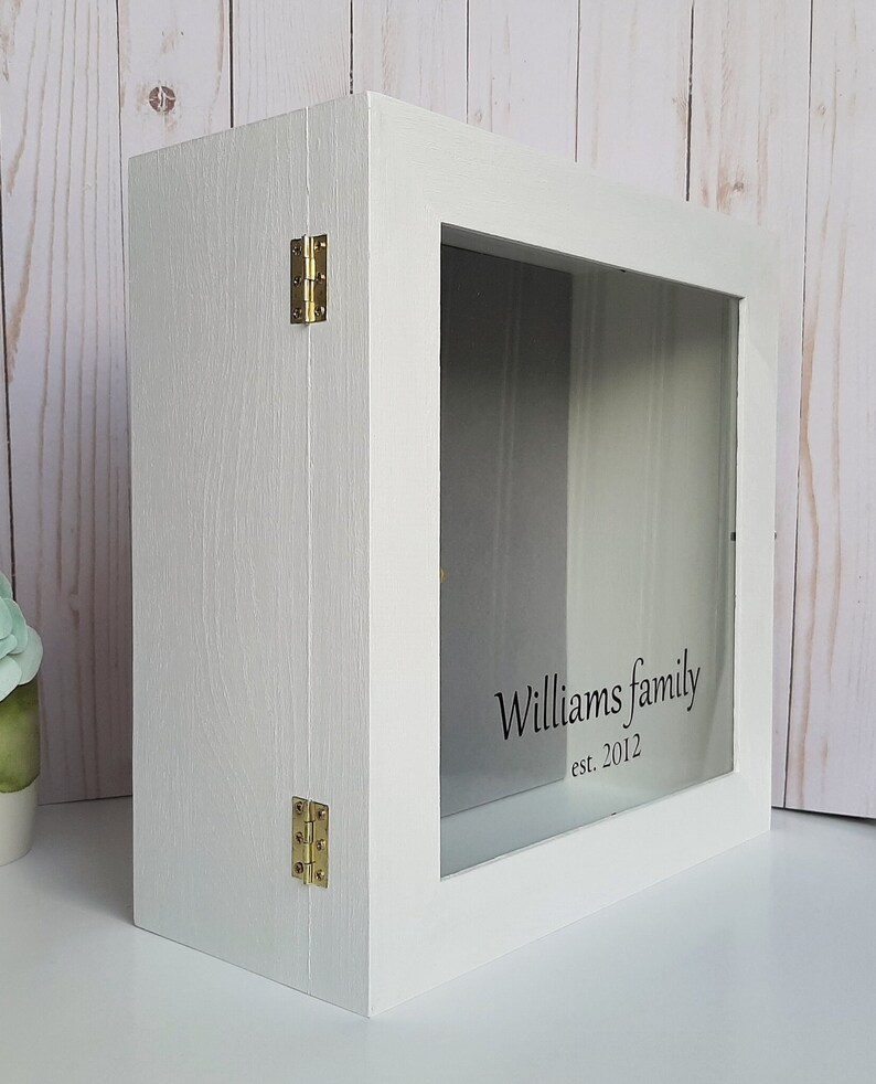 Deep Empty Wooden Personalized 12x12 Shadow Box Frame With - Etsy