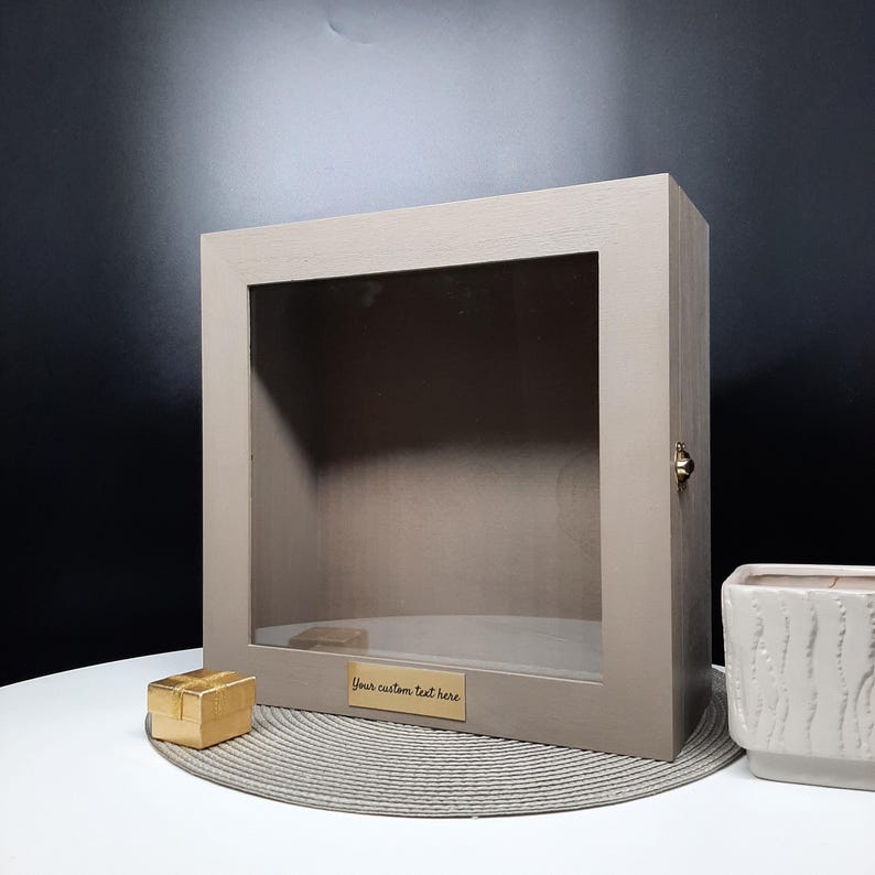 Extra Deep Empty Shadow Box Frame With Glass, Display Case, Memory Box ...