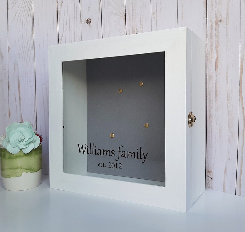 Deep Empty Wooden Personalized 12x12 Shadow Box Frame With - Etsy