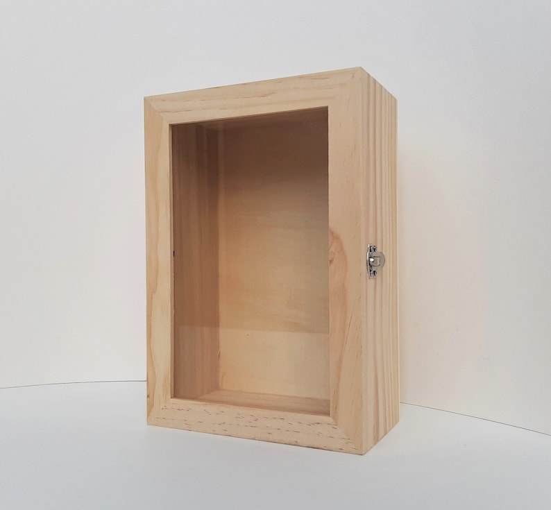 Deep Wooden Shadow Box Frame Memories Box Picture Frame for | Etsy