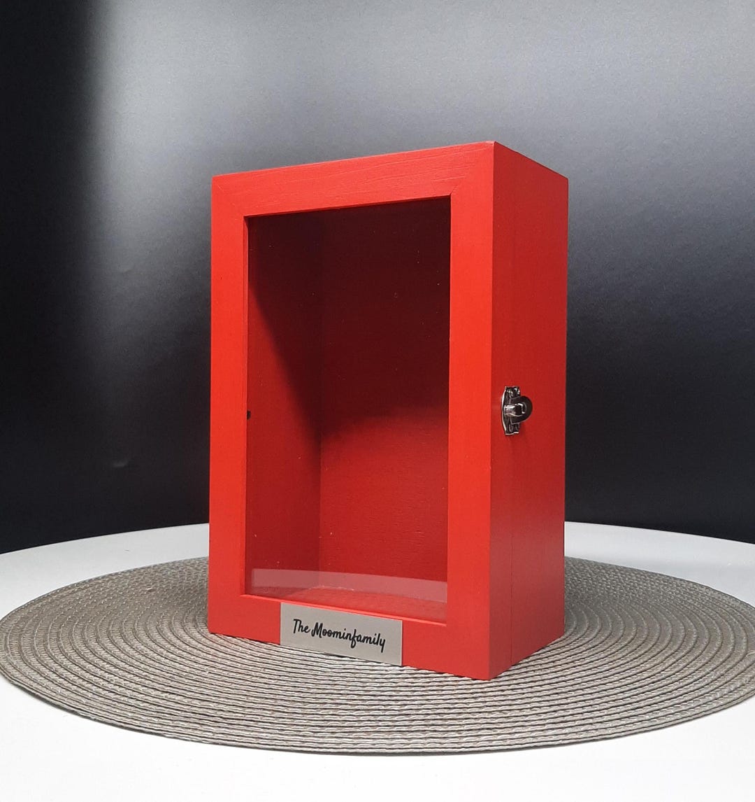 5x7 Personalized Shadow Box Frame With Glass, Memory Box, Small Display ...