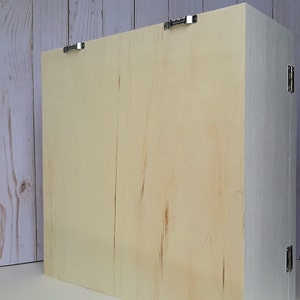 Large Extra Deep Wooden Personalized Shadow Box Frame Glass - Etsy