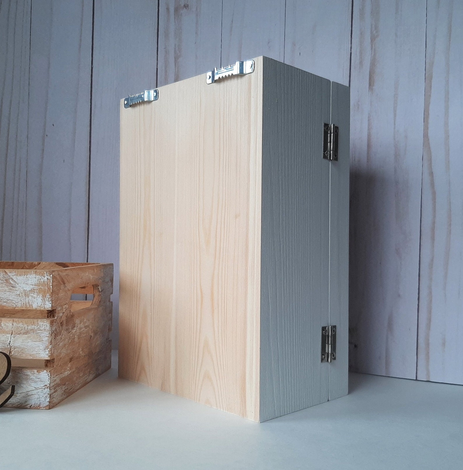 Small Extra Deep Wooden Personalized Shadow Box Frame With - Etsy Canada