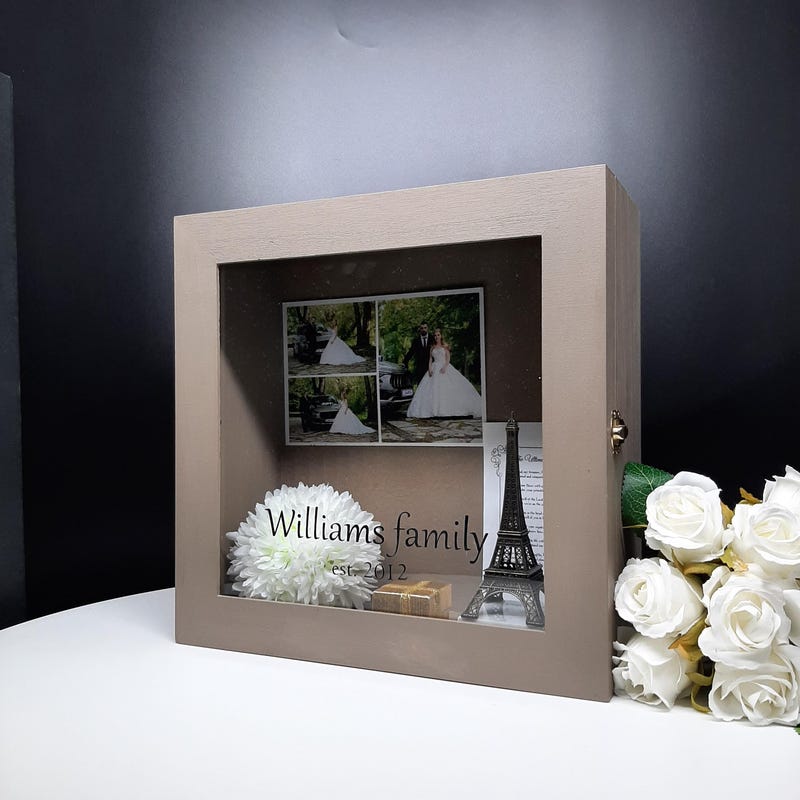 Wedding Shadow Box - Etsy