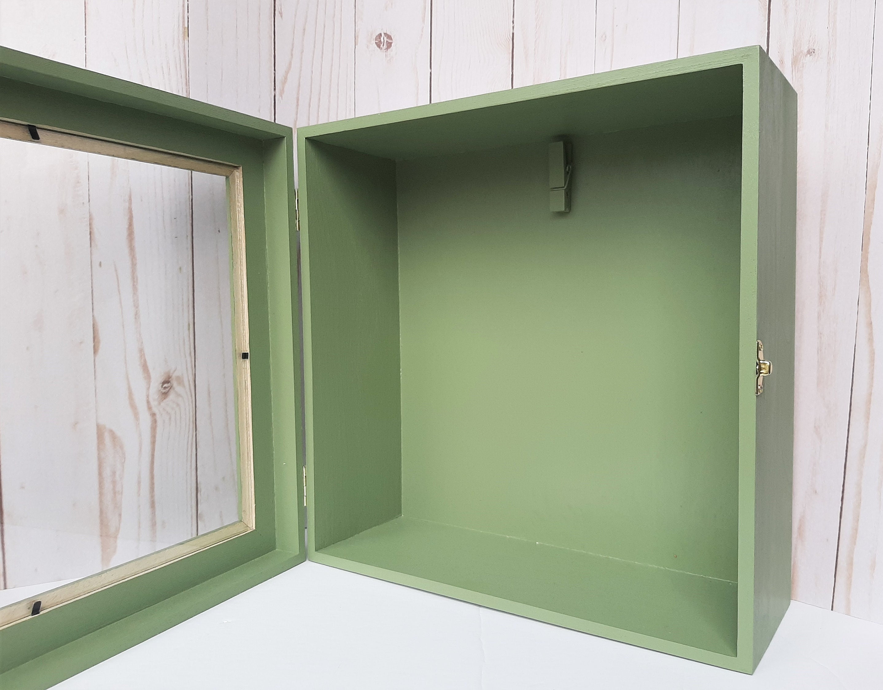 Extra Deep Empty Shadow Box Frame With Glass, Display Case, Memory Box ...