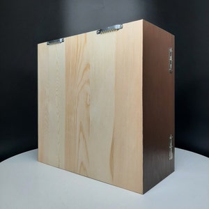 12x12 Extra Deep Personalized Shadow Box Frame With Glass Door, Display ...