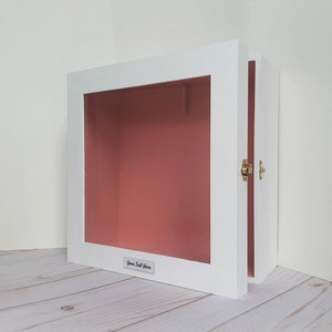 Extra Deep Empty Wood Personalized Shadow Box Frame Glass - Etsy