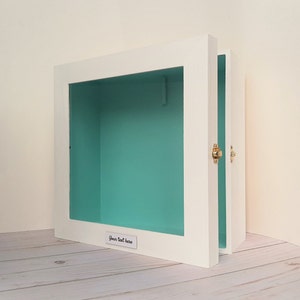 Extra Deep Empty Wood Personalized Shadow Box Frame Glass - Etsy