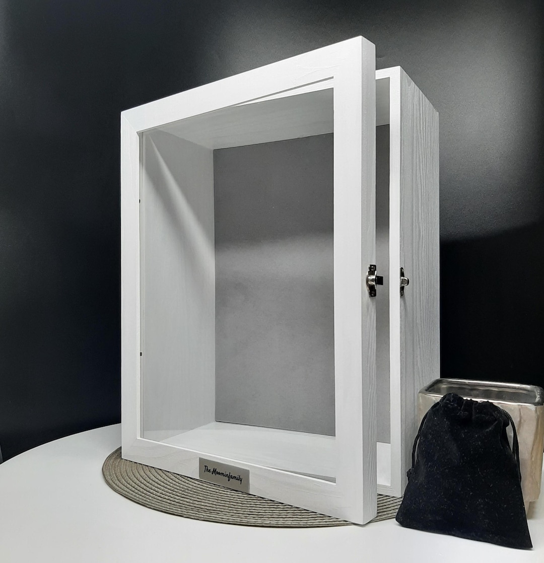 11x14 Extra Deep Empty Personalized Shadow Box Frame Glass, Memory Box ...