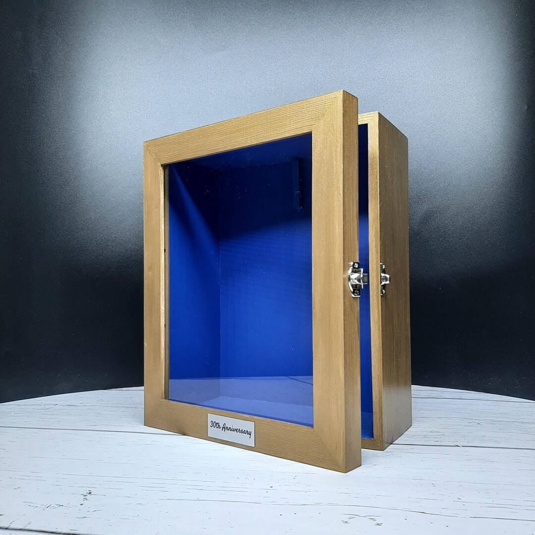 Personalized Shadow Box Frame for Wedding Day, Memory Keepsake Box for ...