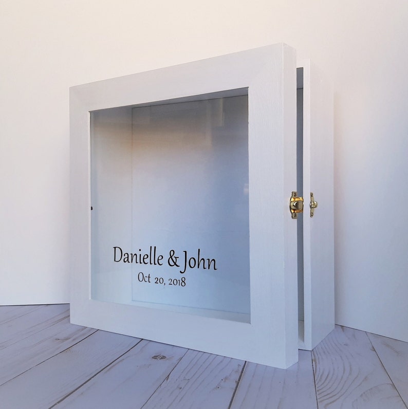 Extra Deep Empty Wooden Personalized Shadow Box Frame Glass - Etsy
