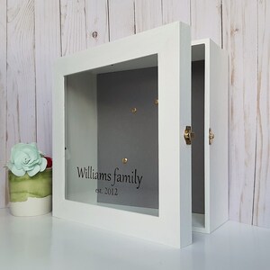 Deep Empty Wooden Personalized 12x12 Shadow Box Frame With - Etsy