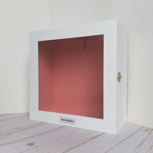 Extra Deep Empty Wood Personalized Shadow Box Frame Glass - Etsy