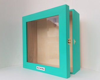 Small Extra Deep Wooden Personalized Shadow Box Frame With - Etsy Canada
