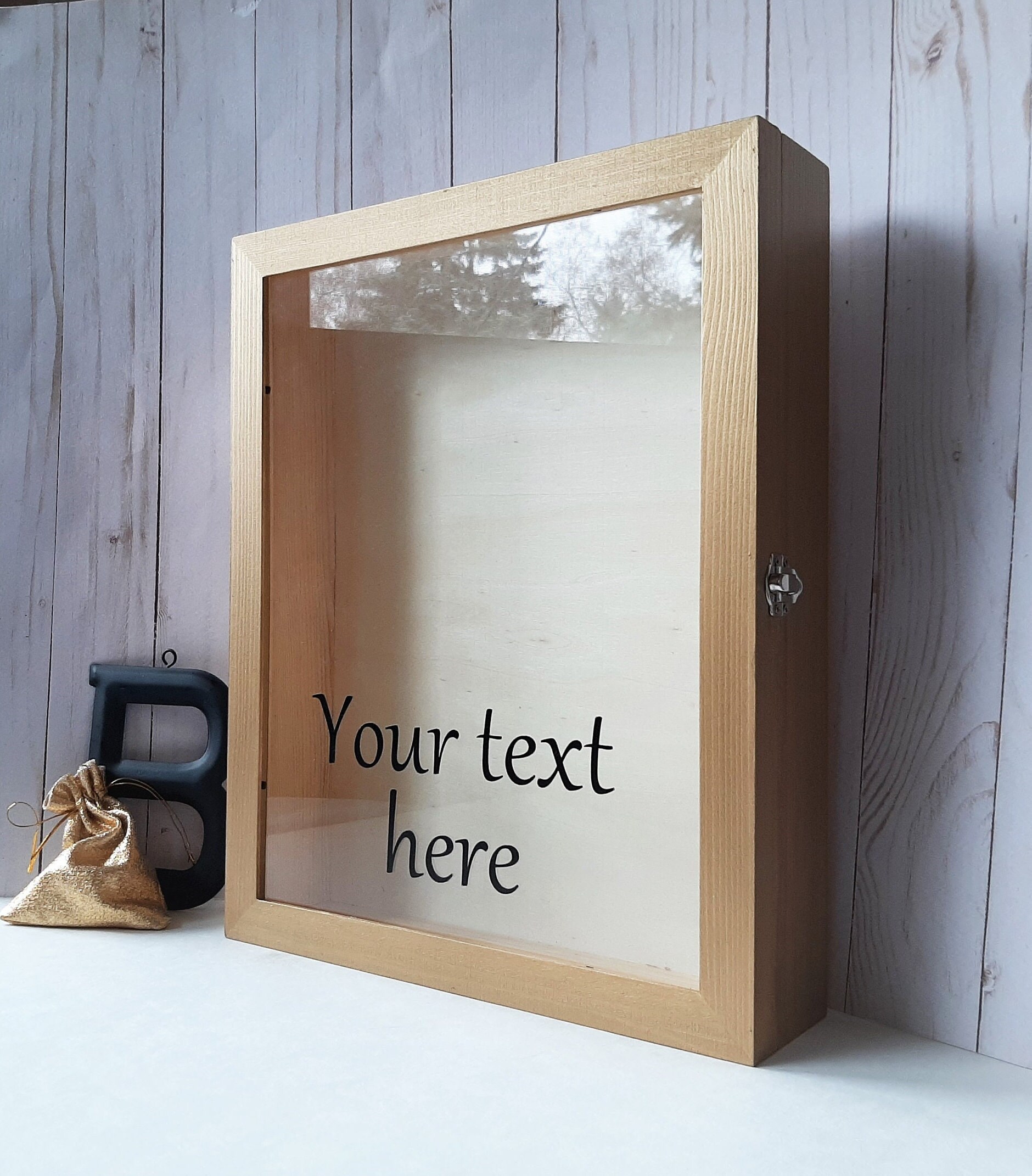 Shadow Box Frame, Keepsake Memory Box, Picture Frame for Living Room ...