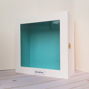 Extra Deep Empty Wood Personalized Shadow Box Frame Glass - Etsy