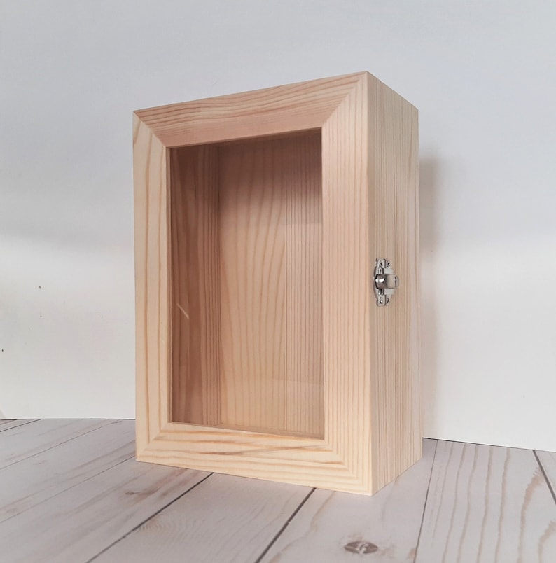 Deep Wooden Shadow Box Frame Memories Box Picture Frame for - Etsy
