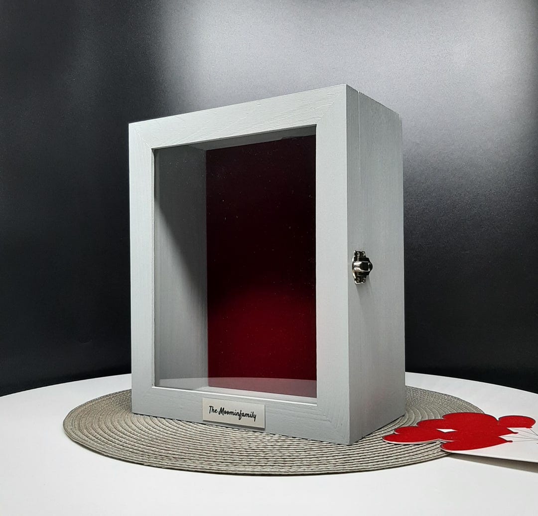 8x10 Deep Personalized Shadow Box Frame With Front Opening, Memory ...