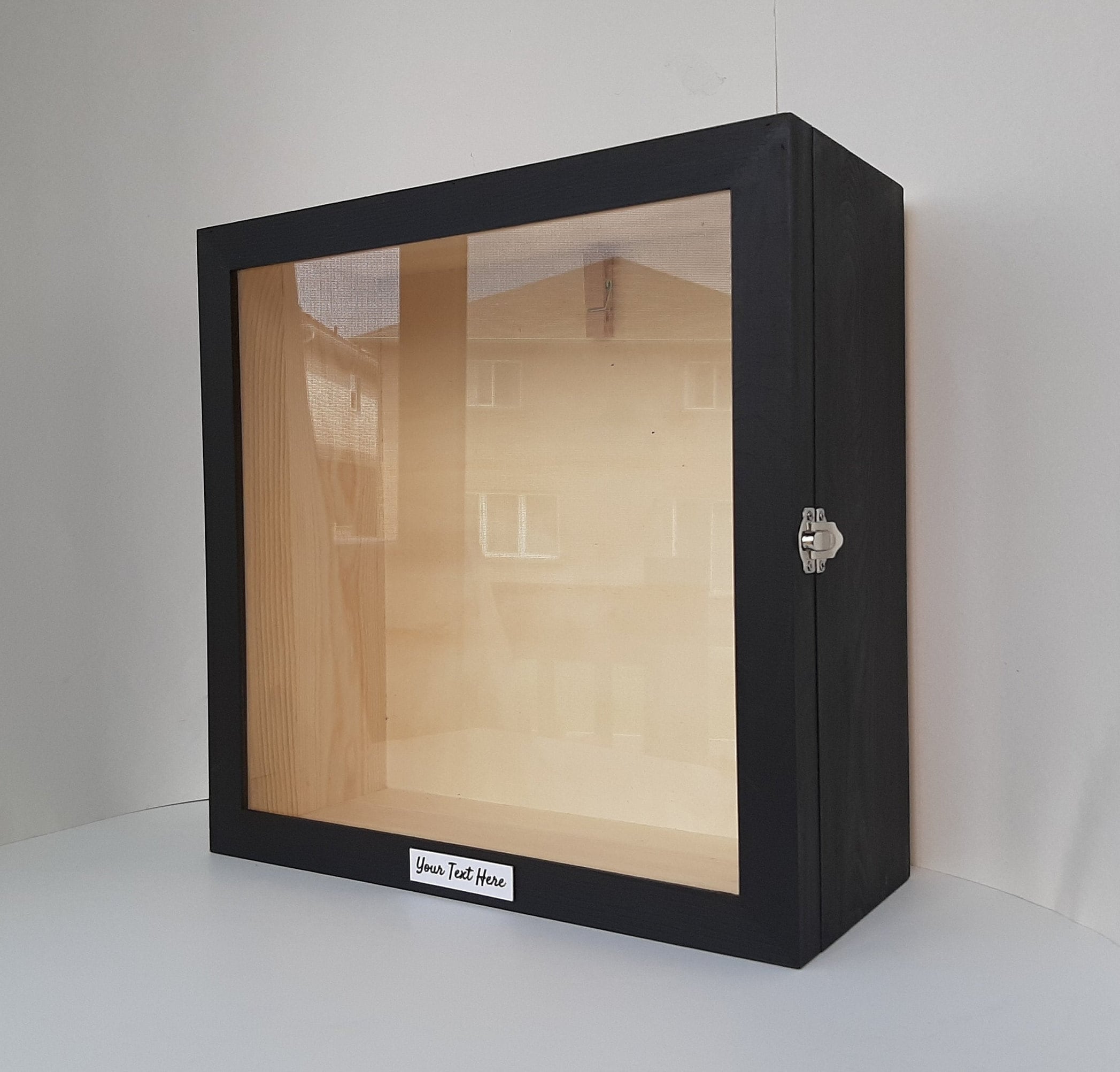 Large Extra Deep Wooden Personalized Shadow Box Frame With - Etsy UK