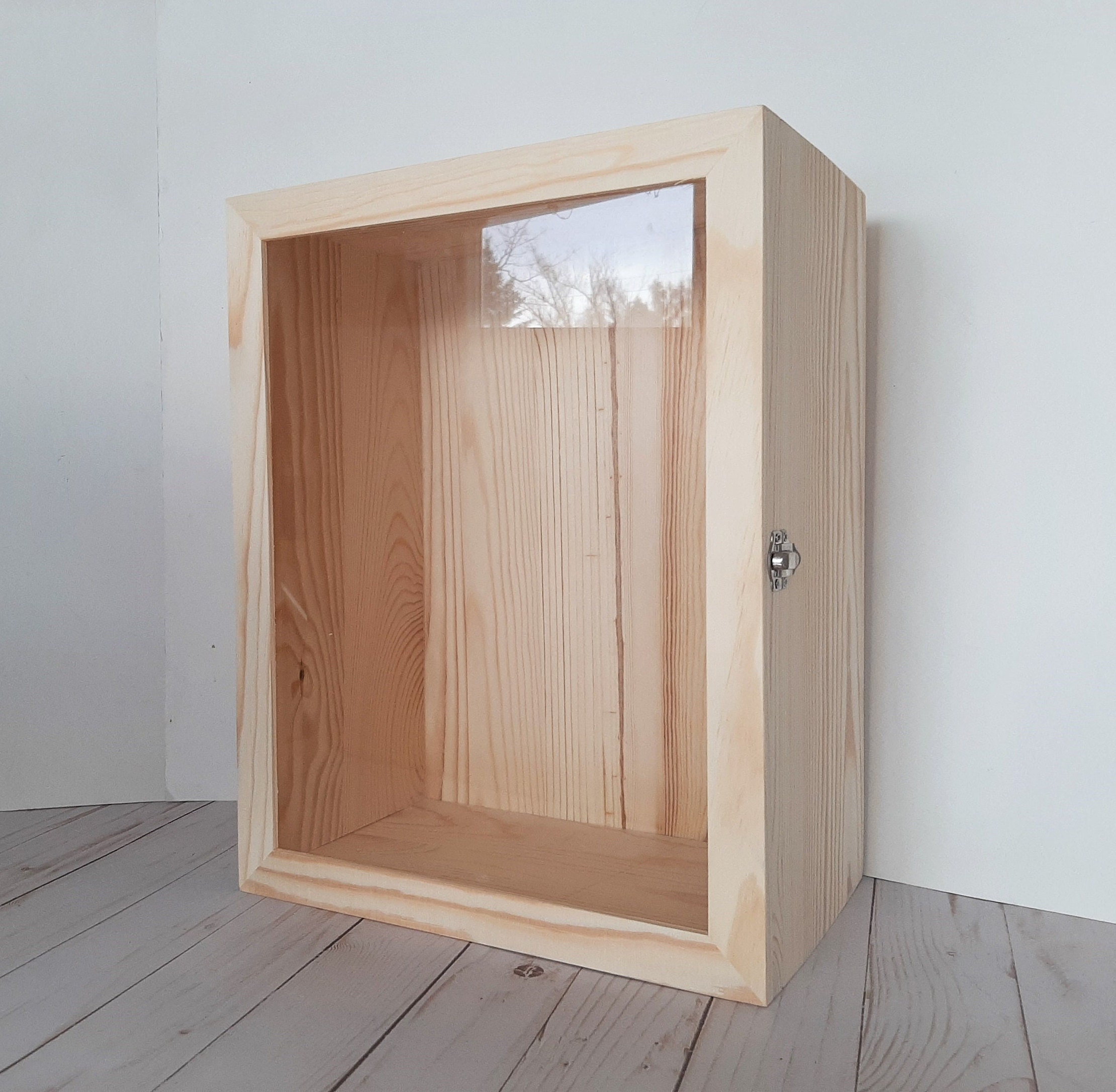 Extra Deep Large Wooden Shadow Box Frame With Glass Memories - Etsy Canada