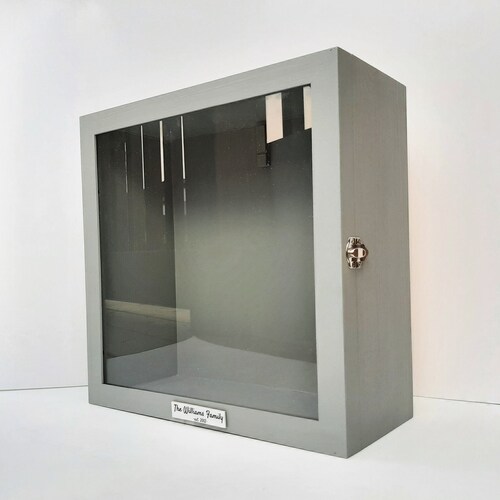 Large Extra Deep Shadow Box Frame Glass Memories Box Wood - Etsy