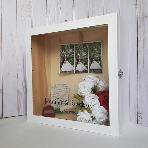 Extra Deep Large Wooden Shadow Box Frame With Glass Memories - Etsy Canada