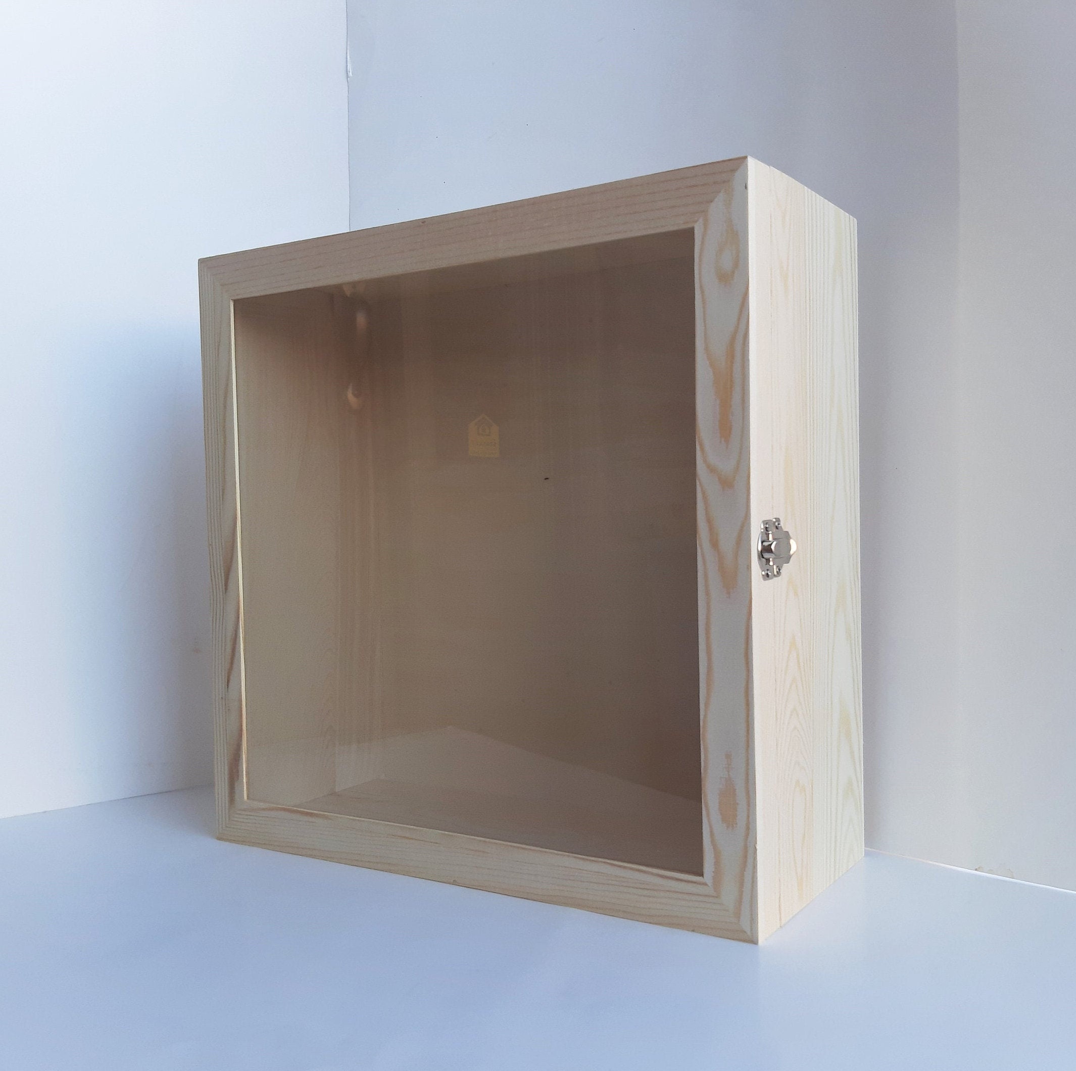 Empty Large Extra Deep Wooden Shadow Box Frame With Glass - Etsy