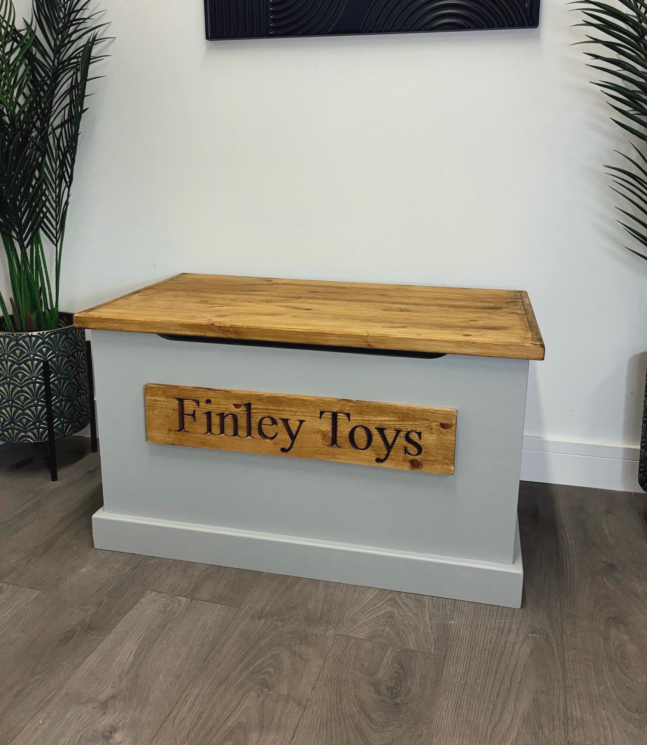 Handmade toy box store