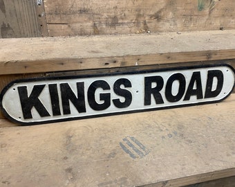 Antique Cast Iron Sign - Etsy UK