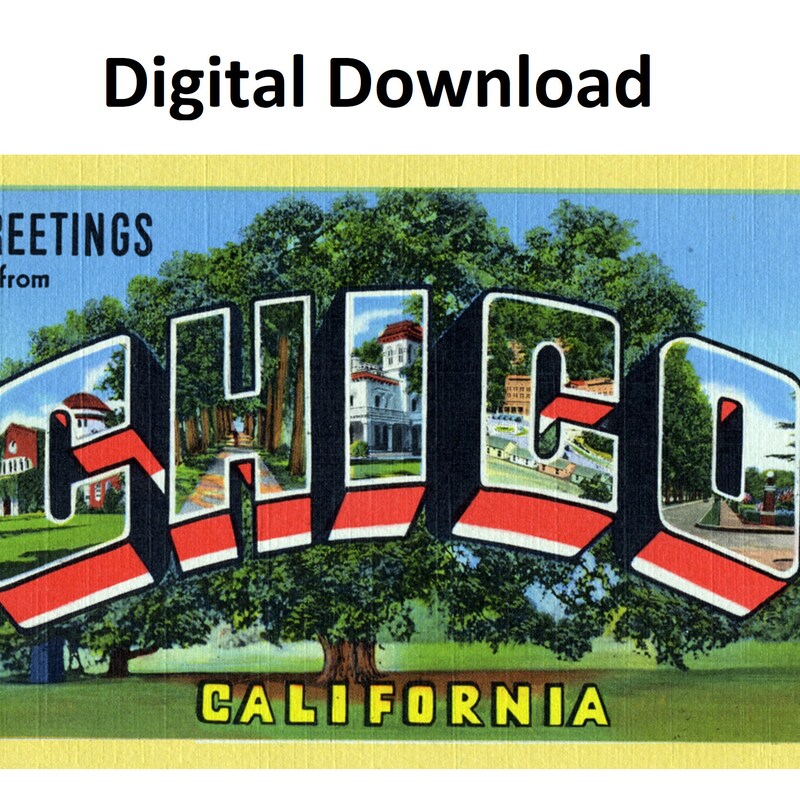Chico California - Etsy