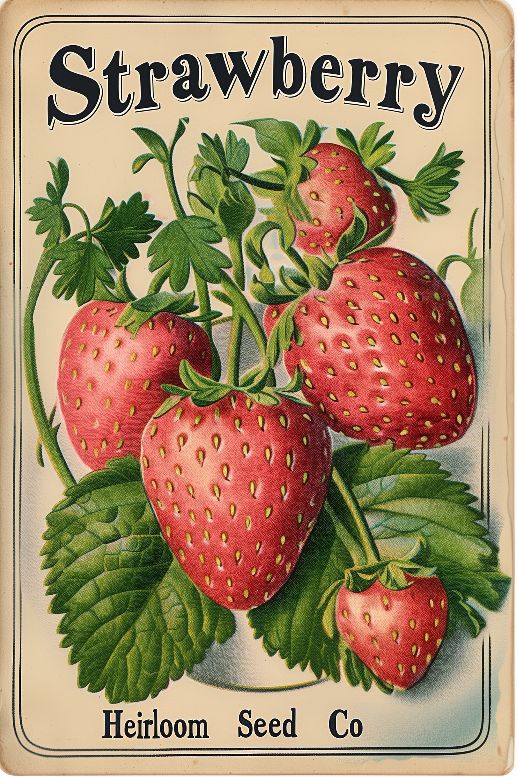 15 Vintage Fruit Seed Packet PNG Clipart: Scrapbooking Kit (digital ...