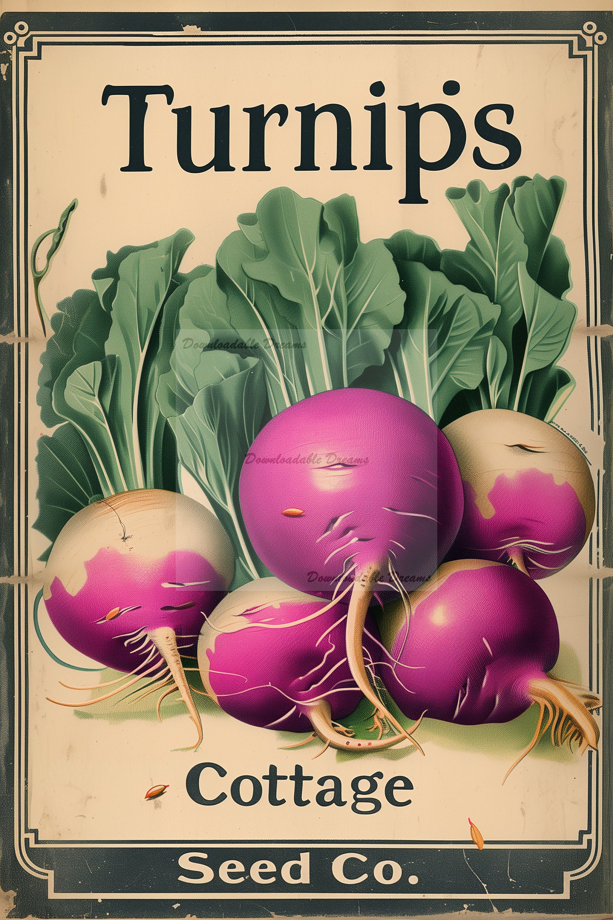 20 Delicious Vintage Vegetable Seed Packet PNG Clipart Bundle ...