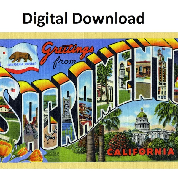 Old Sacramento - Etsy