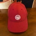 Vintage Nike Swoosh Basketball NBA Red & White Fitted Hat Cap Size 7.5 ...