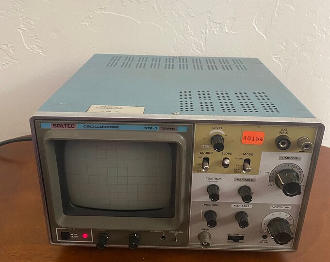 Soltec Oscilloscope 512 Channel Chart Recorder Radio - Etsy