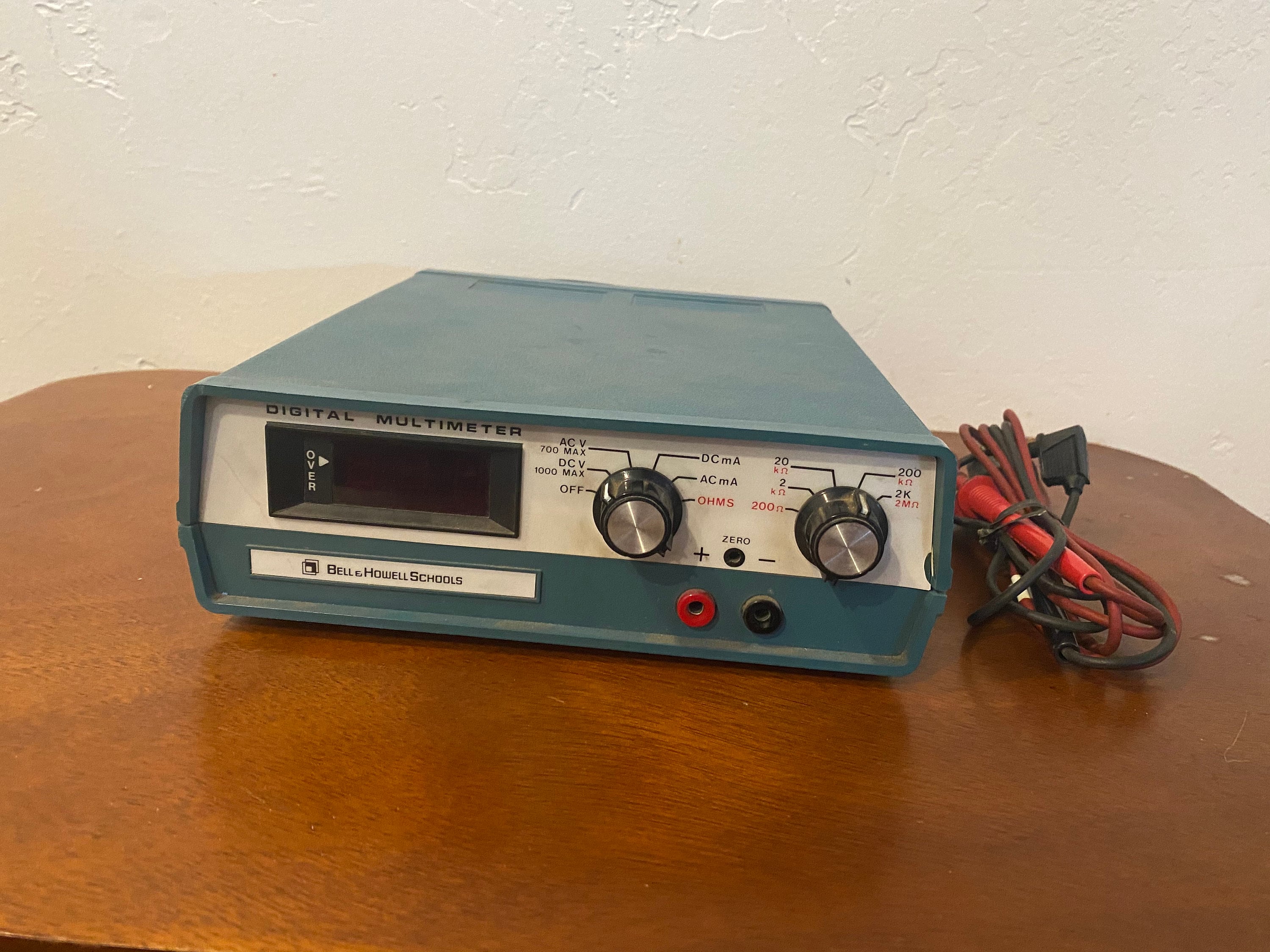 Vintage 1976 Bell & Howell Digital Multimeter Healthkit IMD-1210 ...
