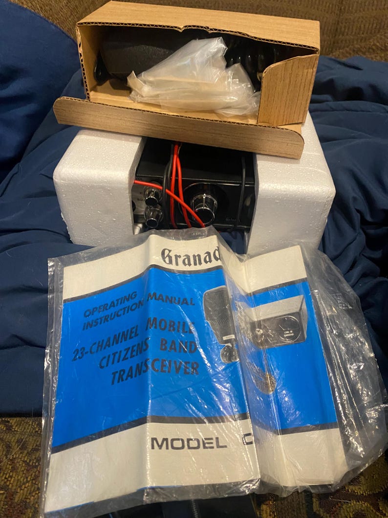 Brand New Granada CB-7 CB Radio Transceiver 23 Channel Citizen Band ...