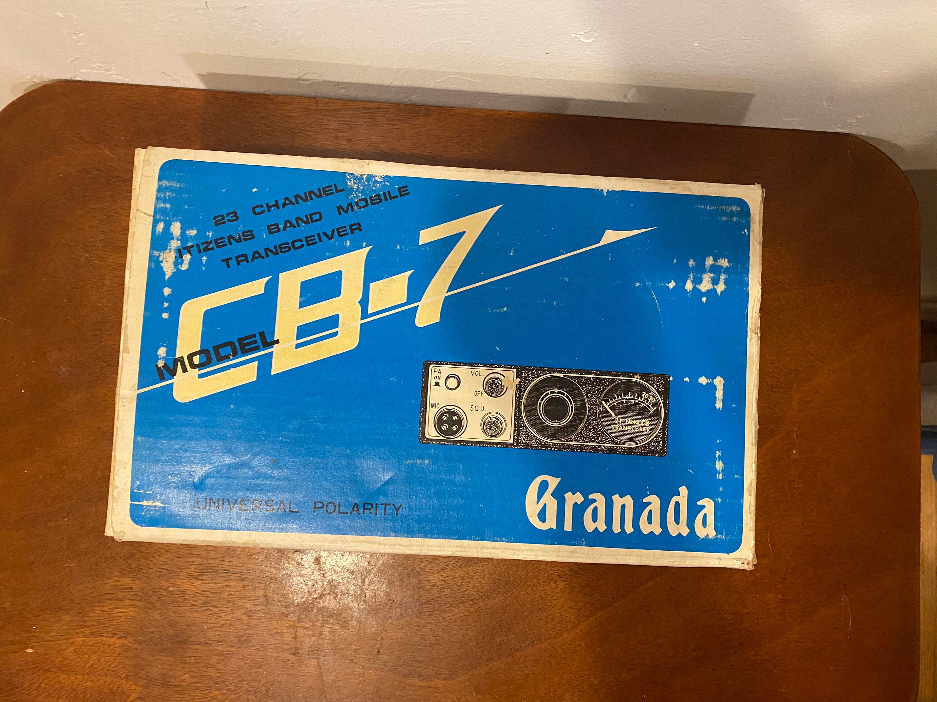 Brand New Granada CB-7 CB Radio Transceiver 23 Channel Citizen Band ...