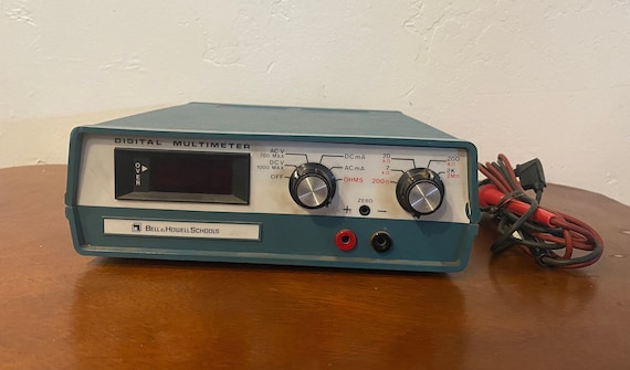 Vintage 1976 Bell & Howell Digital Multimeter Healthkit - Etsy
