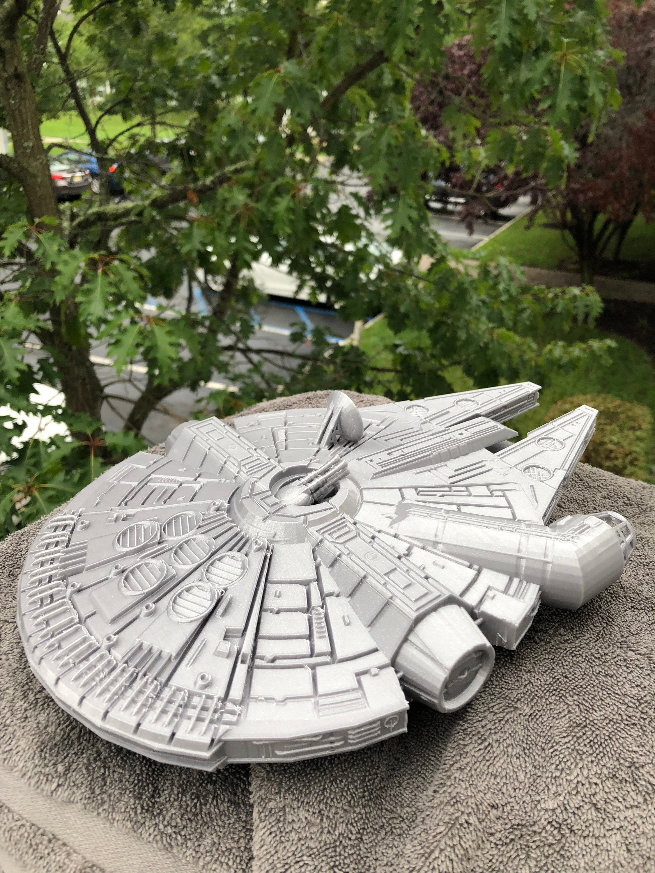 Star Wars Inspired Millenium Falcon PLA Model | Etsy