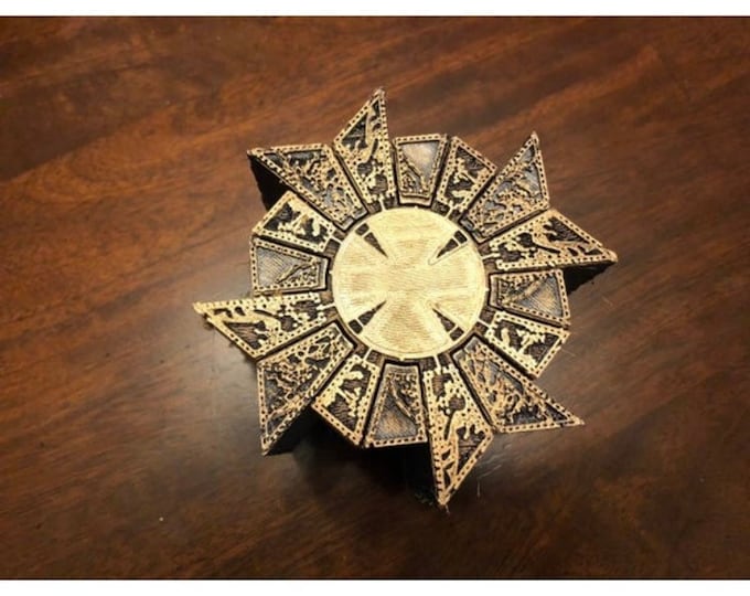 Hand Made Hellraiser Puzzle Box Coasters Set of 6, Stone Cast ...