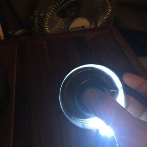 Custom Glass Fidget Spinner Toy EDC W/ ABEC-9 Bearing, 6 100% Glass ...