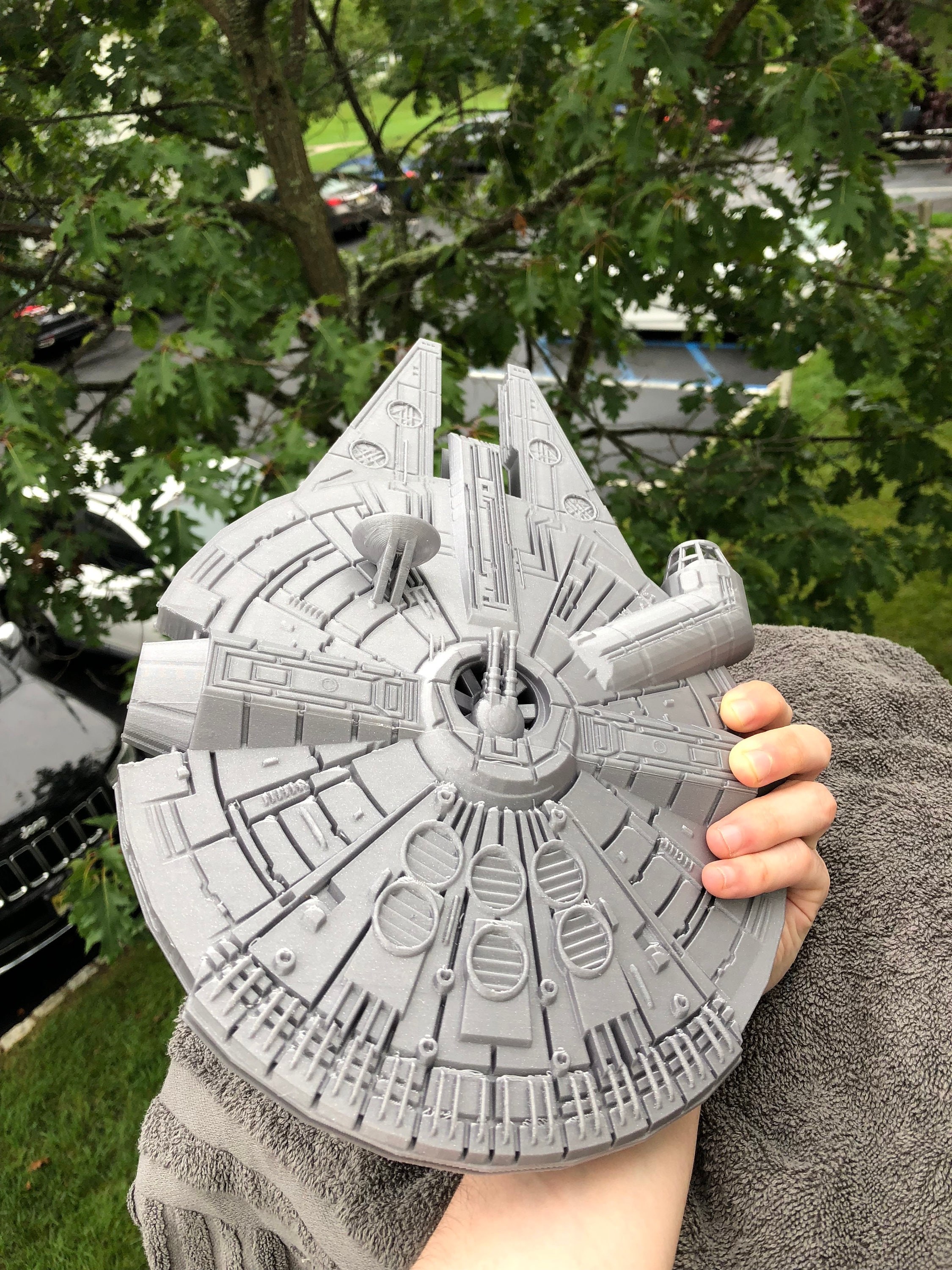 Star Wars Inspired Millenium Falcon PLA Model | Etsy