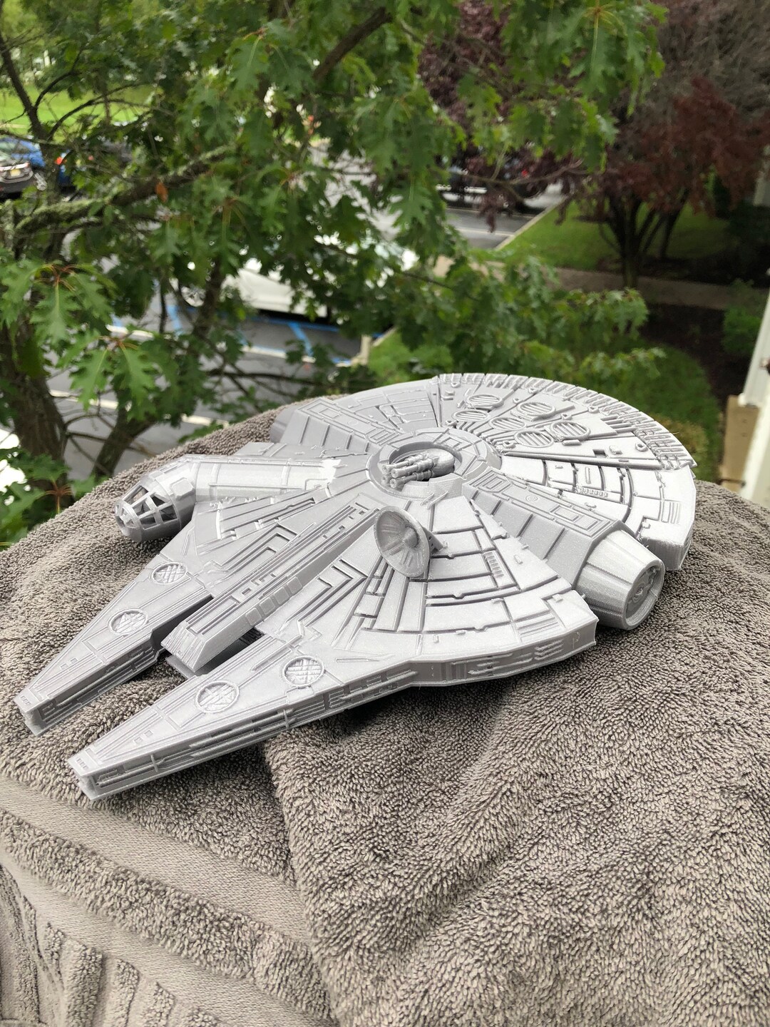 Star Wars Inspired Millenium Falcon PLA Model - Etsy